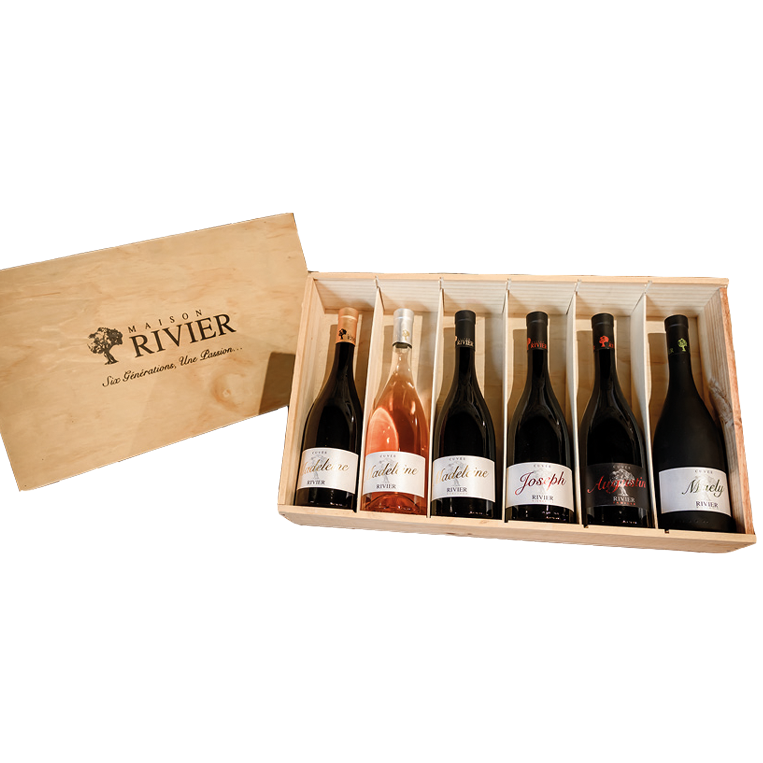 Coffret Découverte - Vins des Côtes du-Rhône - Maison Rivier